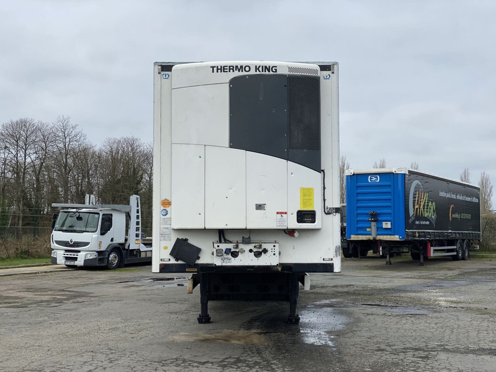 KRONE SEMI REMORQUE MULTIMODAL SDR27 FRIGORIFIQUE BI TEMPERATURE SEMI REMORQUE MULTIMODAL KRONE ...