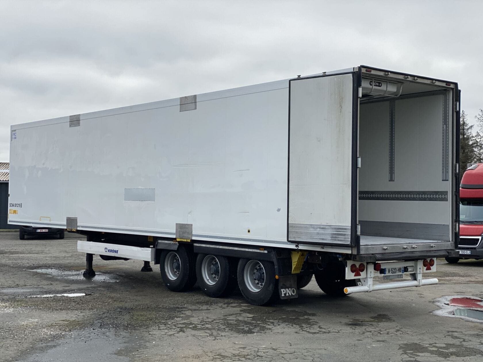 KRONE SEMI REMORQUE MULTIMODAL SDR27 FRIGORIFIQUE BI TEMPERATURE SEMI REMORQUE MULTIMODAL KRONE ...