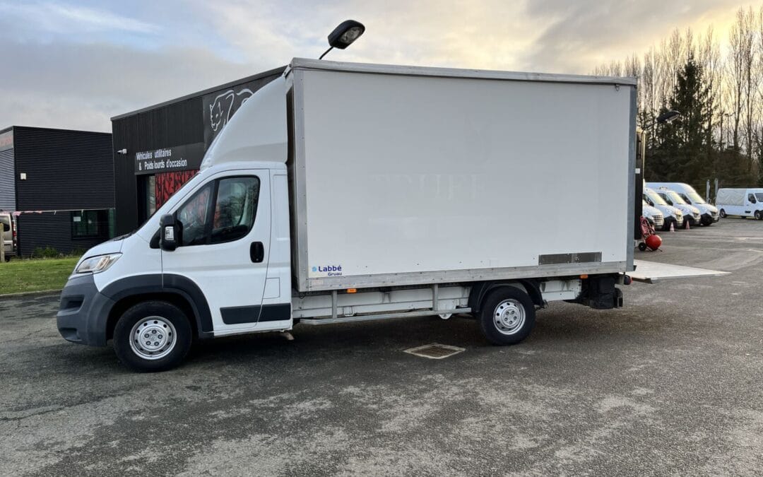 CITROËN JUMPER 130 FOURGON 20m3 TOIT DEBACHABLE HAYON ELEVATEUR PORTE ...