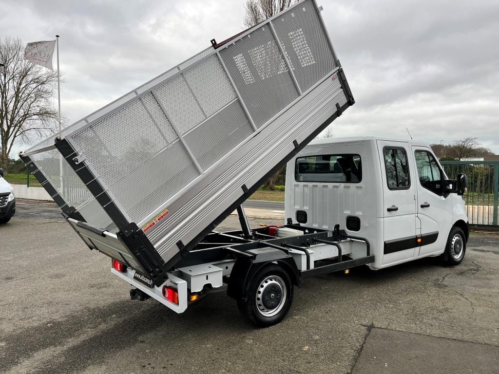 RENAULT MASTER 130cv DOUBLE CABINE 7 PLACES BENNE PAYSAGISTE RENAULT ...