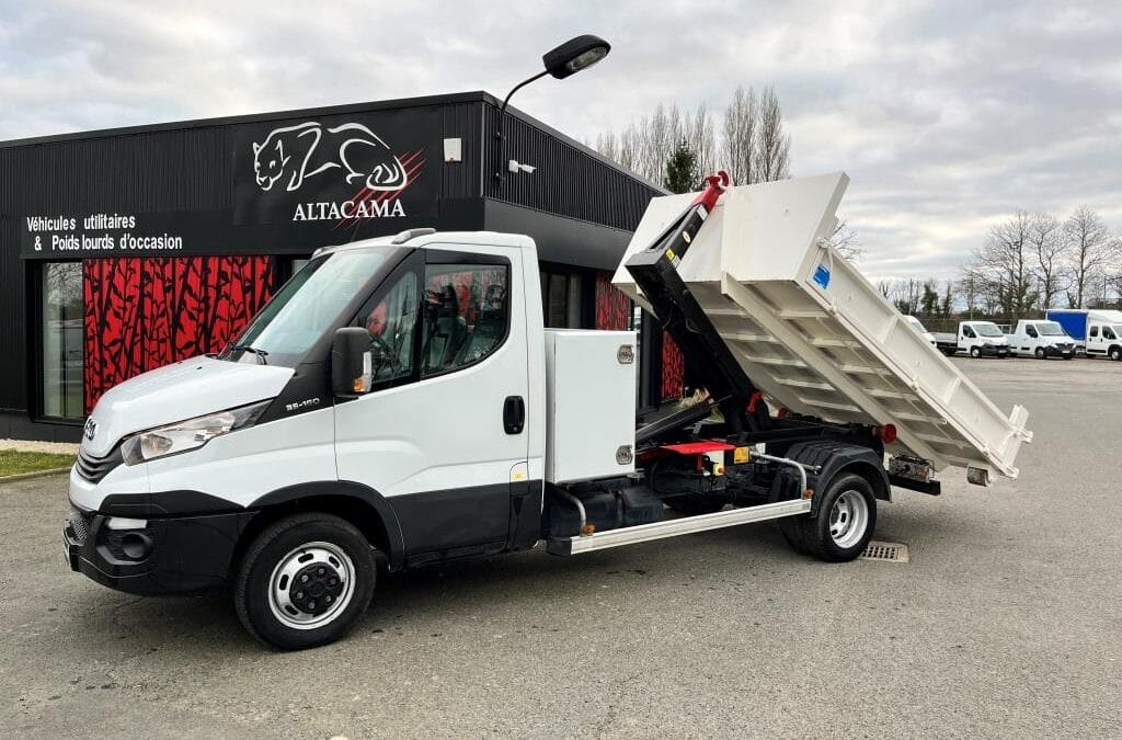 IVECO DAILY 35C16 POLYBENNE AMPLIROLL COFFRE IVECO DAILY 35C16 ...
