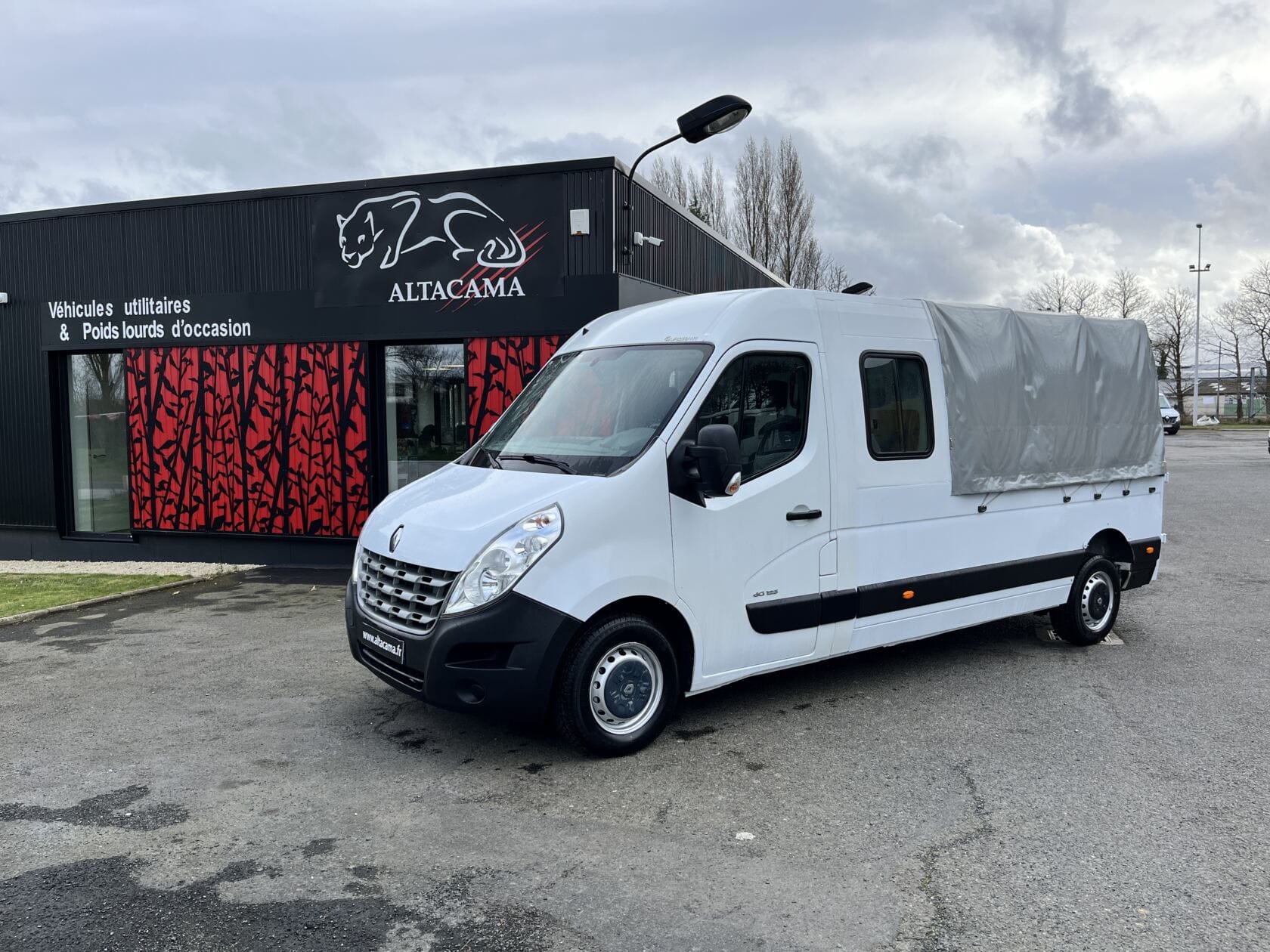 RENAULT MASTER 125CV DCI L3H2 PICK UP 5 PLACES BACHE COULISSANTE RENAULT MASTER 125CV DCI L3H2 ...